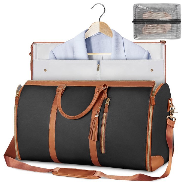 TravelFlex DuoBag: Wrinkle-Free Garment & Duffel Combo | Healthicle