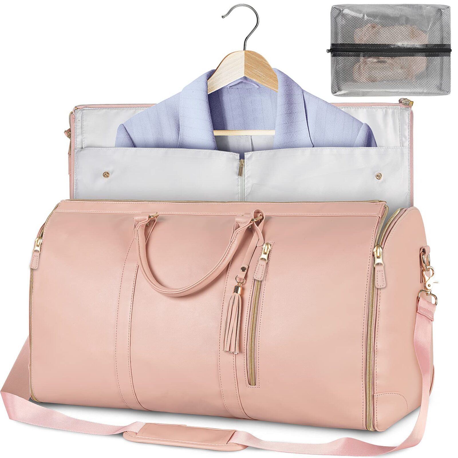 TravelFlex DuoBag: Wrinkle-Free Garment & Duffel Combo | Healthicle